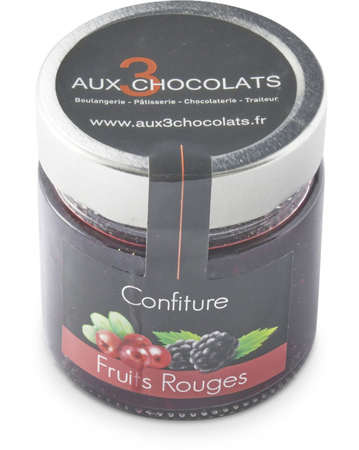 Confiture fruits rouges | Aux 3 Chocolats