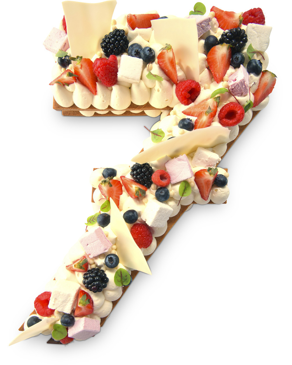 Number Cake Fruits rouges | Aux 3 Chocolats